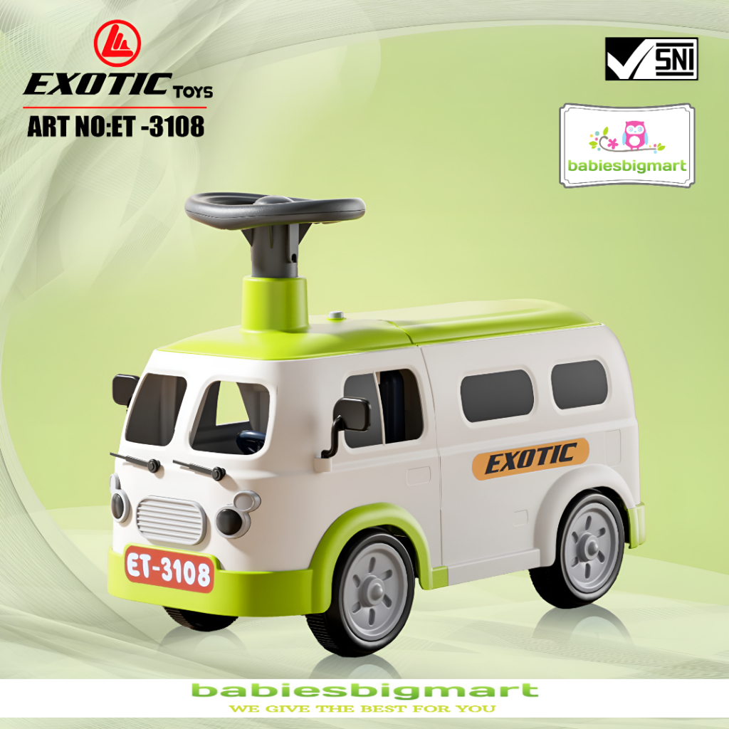 Jual Mainan Mobil Anak Dorong Ride On Bisa Dinaiki SHP Toys PMB VIBE ...