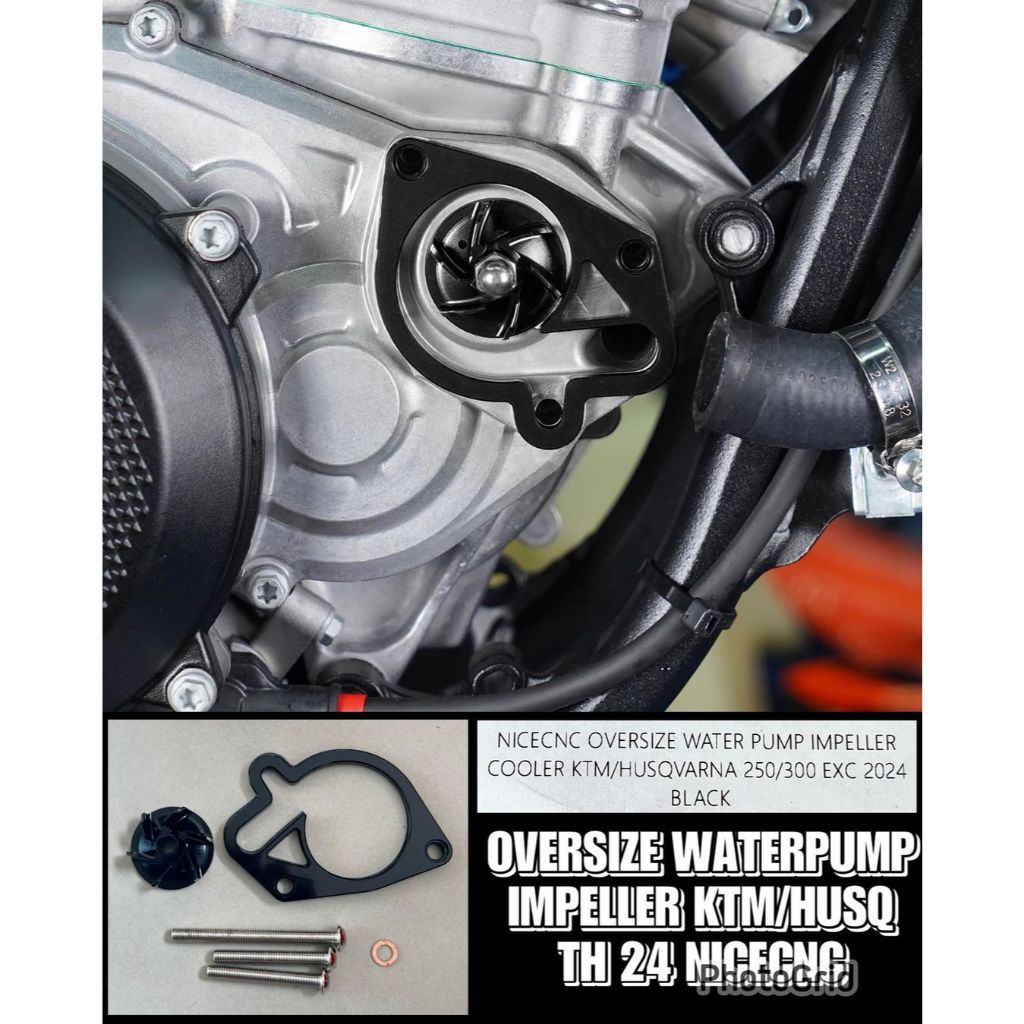 Jual Oversize Waterpump Impeller KTM HUSQ Th 24 Nice Cnc | Shopee Indonesia