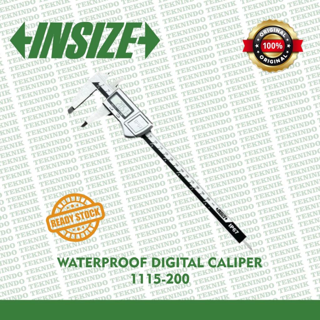 Jual Insize IP67 Waterproof Digital Caliper 1115-200 Original | Shopee ...