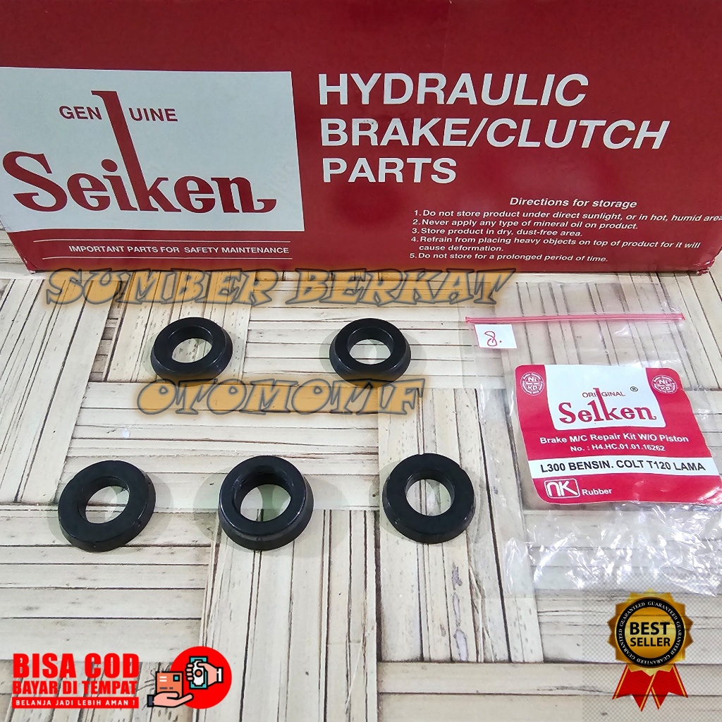 Jual KARET ORING SIL SEAL MASTER REM ATAS L300 BENSIN COLT T120 LAMA 1SET | Shopee Indonesia