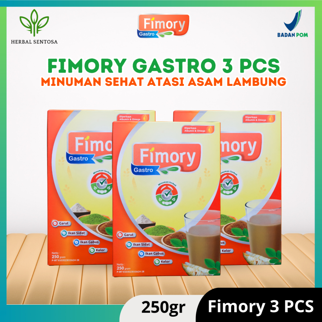 Jual PAKET 3 FIMORY GASTRO - Susu Herbal Atasi Asam Lambung Kronis ...