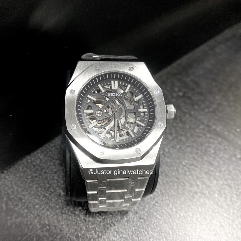 Jual Seikomod RO Skeleton NH70 Automatic Sapphire | Shopee Indonesia