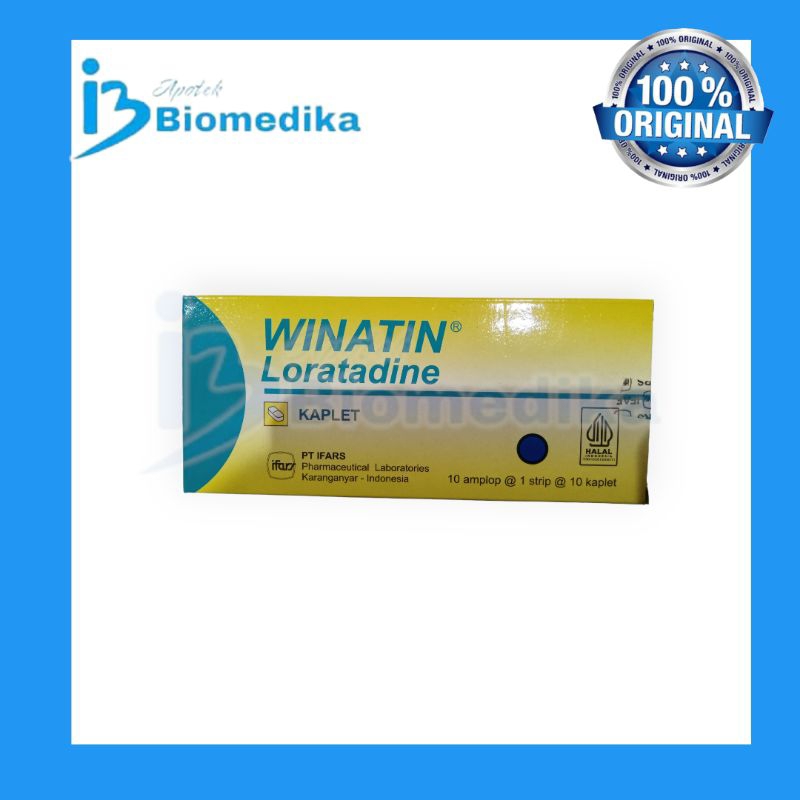 Jual WINATIN TAB 1BOX 10STRIP OBAT ALERGI | Shopee Indonesia