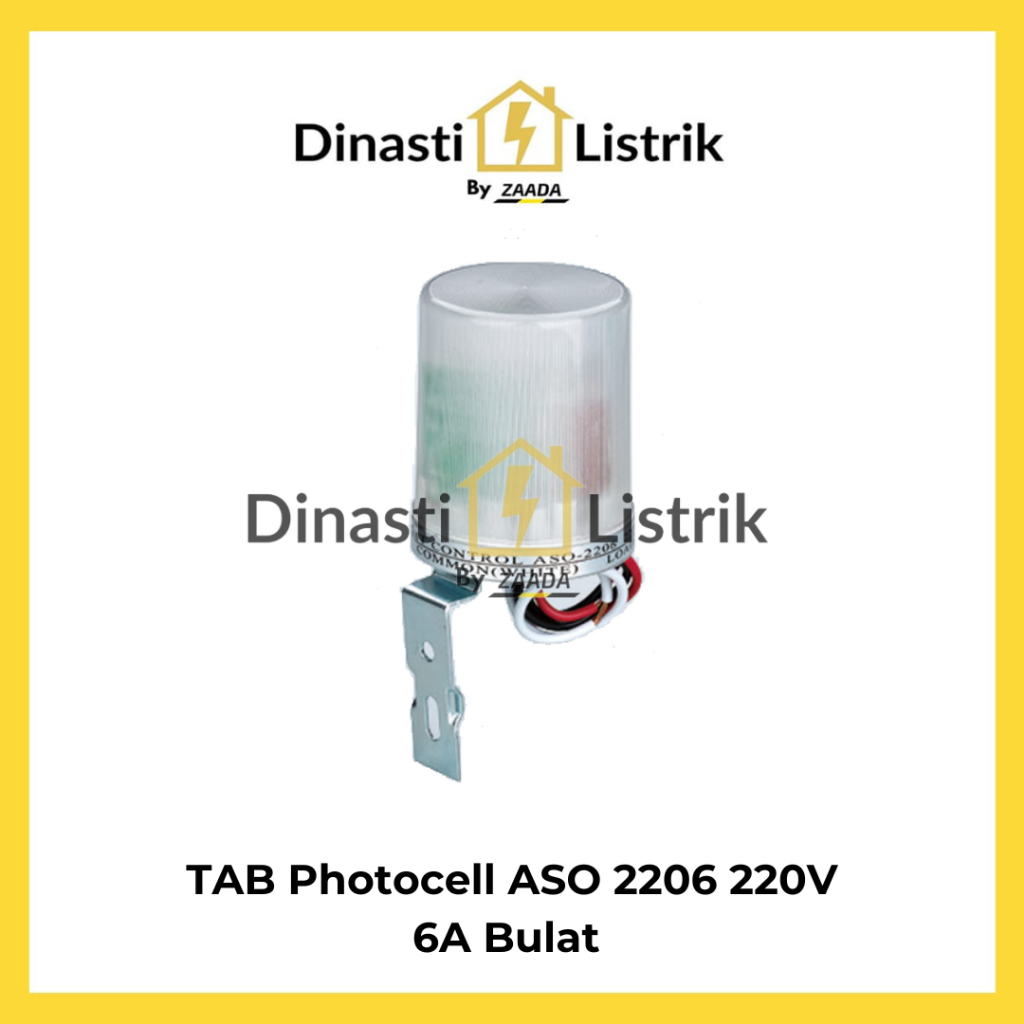 Jual TAB Photocell ASO 220V 6A Bulat | Shopee Indonesia