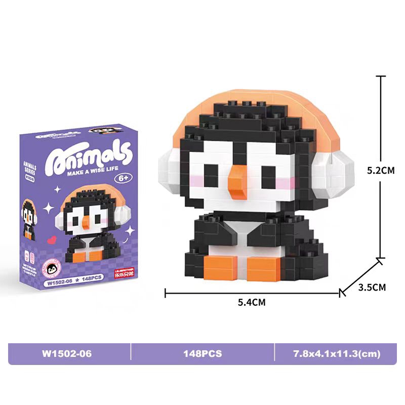 Jual Muda Toys Figure DIY Nano Block Model DIY Kartun Mainan Balok Nano ...