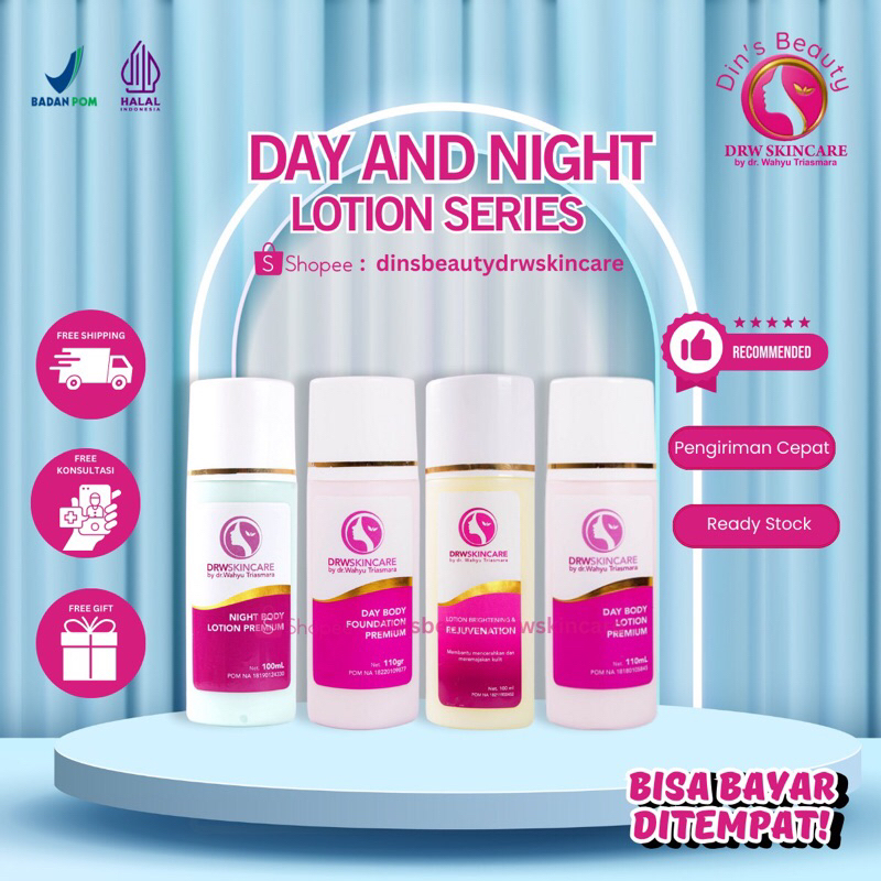 Jual Hand Body Lotion DRW Skincare (Malam & Siang) | Shopee Indonesia