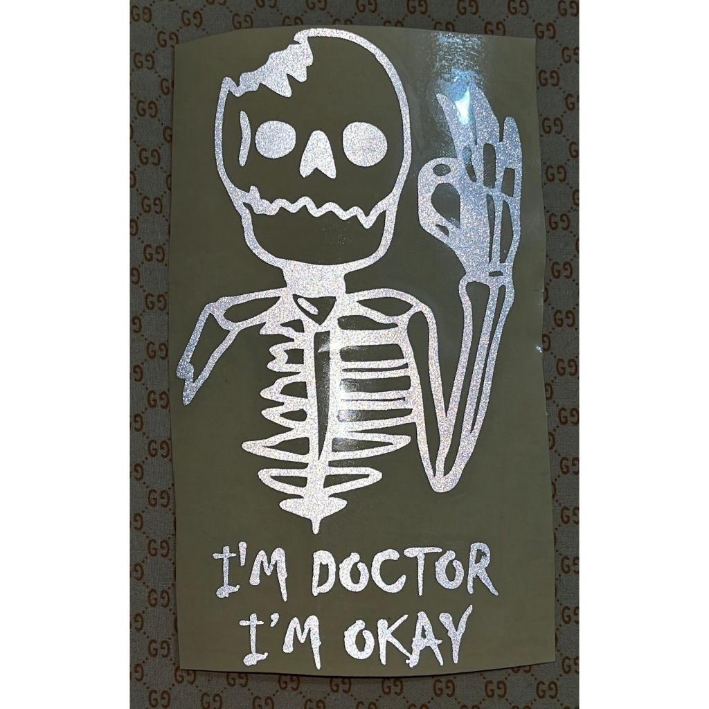 Jual Sticker / Stiker Doctor Skeleton ( Untuk Dokter Mahasiswa ...