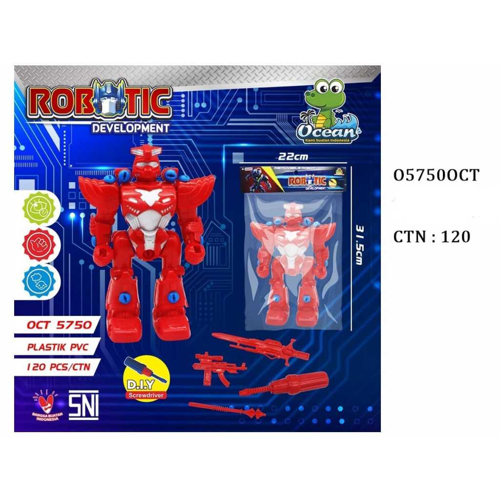 Jual Mainan Anak ROBOT ATHLON Legend Herors OCT 5750 | Shopee Indonesia