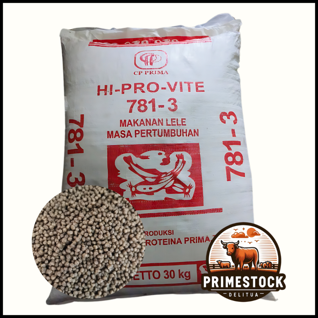 Jual HI-PRO-VITE 781-3 Repack 1 KG: Pakan Lele Masa Pertumbuhan Berkualitas Tinggi dari Pokphand ...