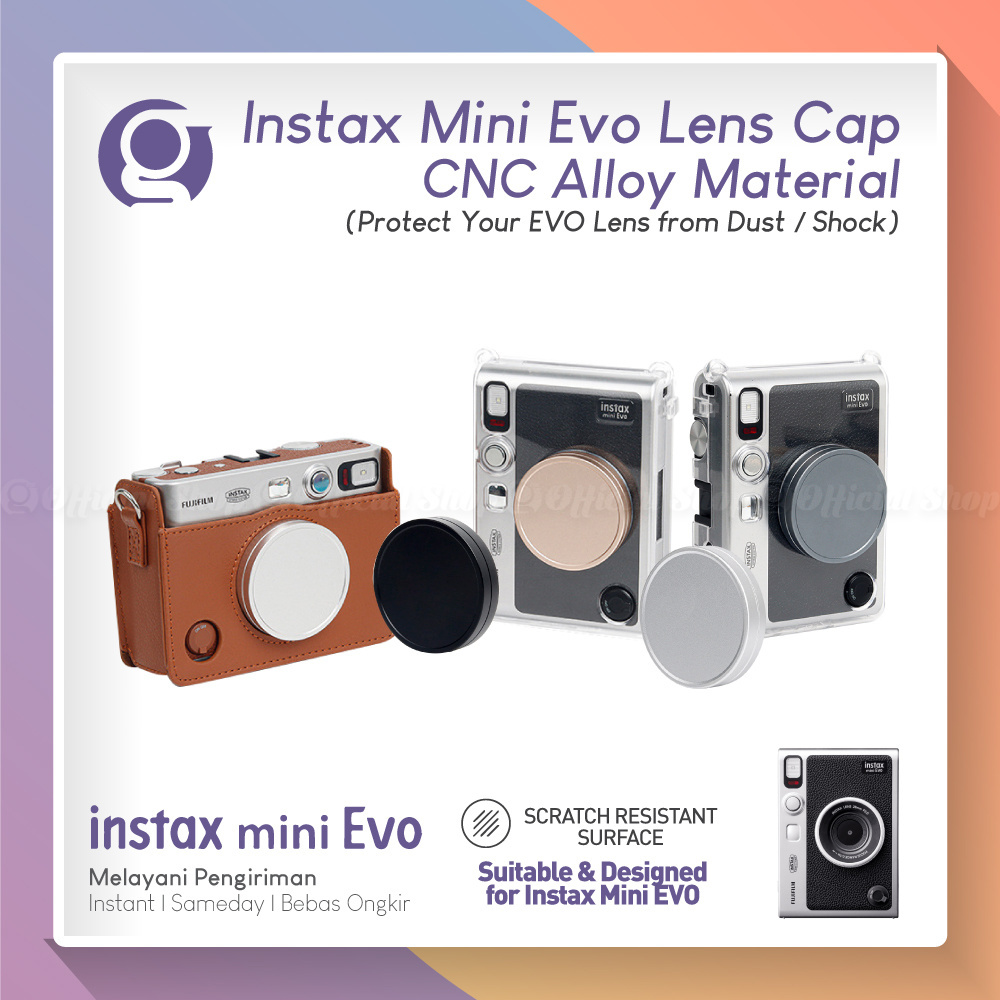 Jual Lens Cover for Fujifilm Instax Mini EVO Tutup / Penutup Lensa ...