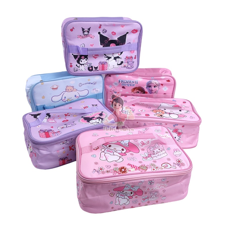 Jual Tas Bekal Termal Sanrio Disney Marvel Model Kotak Bahan Oxford ...