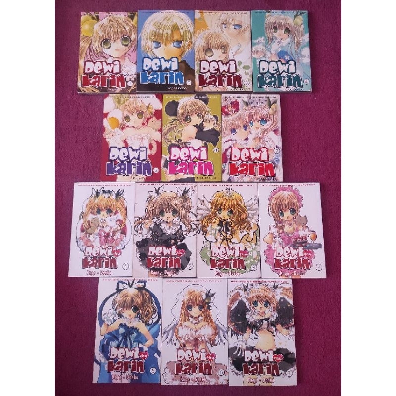 Jual Komik Dewi Karin 1-7 tamat & Dewi Karin Chu 1-7 tamat (Koge Donbo ...