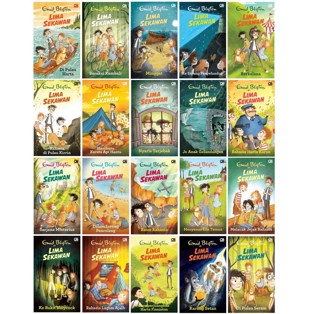 Jual Buku Serial Lima Sekawan ( The Famous Five ) - Enid Blyton ...