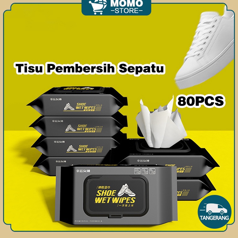 Jual Nendang 8 LembarTissue Basah Pembersih Sepatu Tissue Shoe Wet ...
