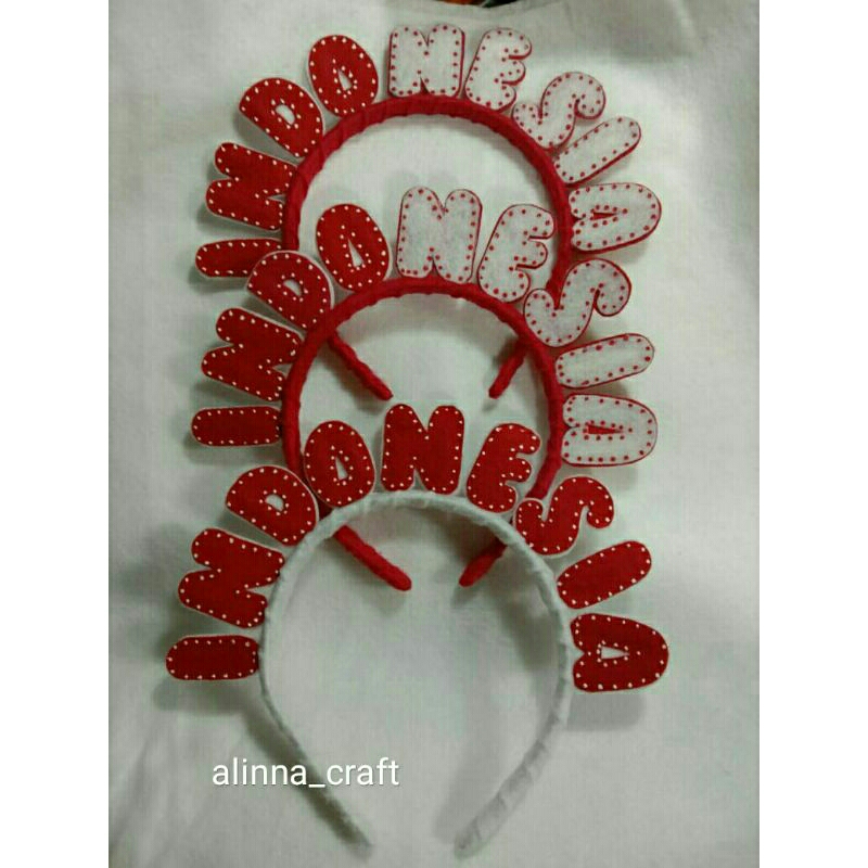 Jual bando merah putih Indonesia, bando kemerdekaan | Shopee Indonesia