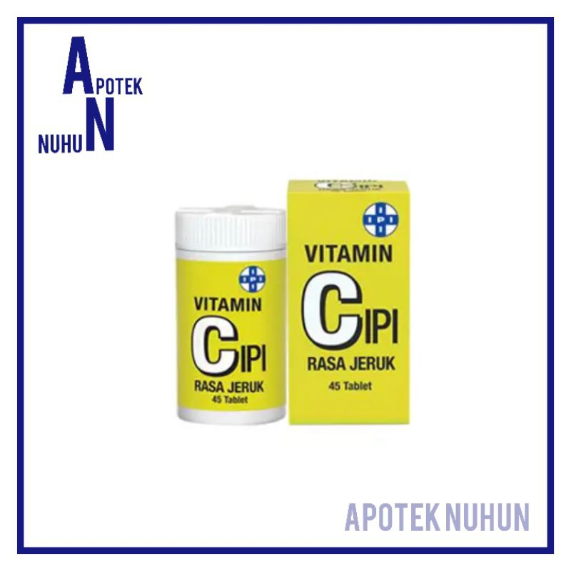 Jual Vitamin C ipi Botol 45 Tablet | Shopee Indonesia