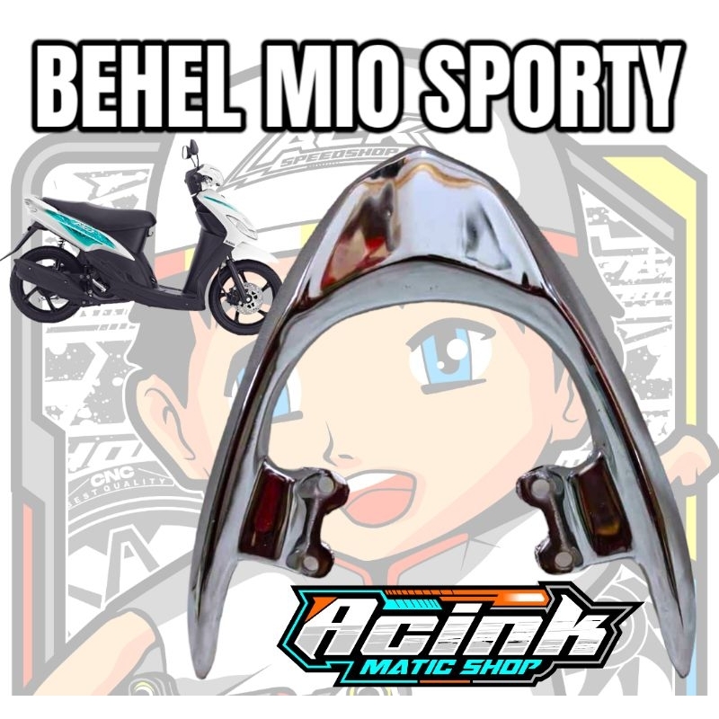 Jual Behel Mio Begel Mio Planger Pengan Jok Belakang Mio Sporty Mio ...