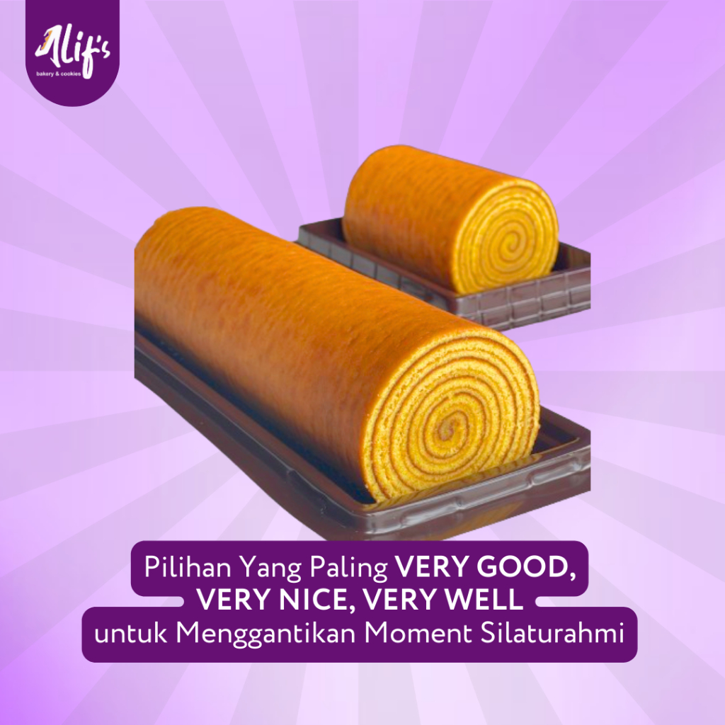 Jual Cemilan Kue Lapis Legit Roll Mini Alifs Bakery and Cookies ...