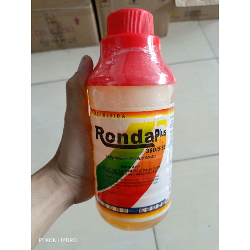 Jual RONDA PLUS 360 SL 1 LITER PEMBASMI RUMPUT GULMA AKAR HERBISIDA ...