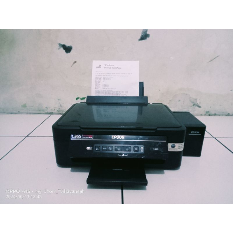 Jual Printer Epson L365 WiFi All In One (Print Scan Copy) | Shopee ...
