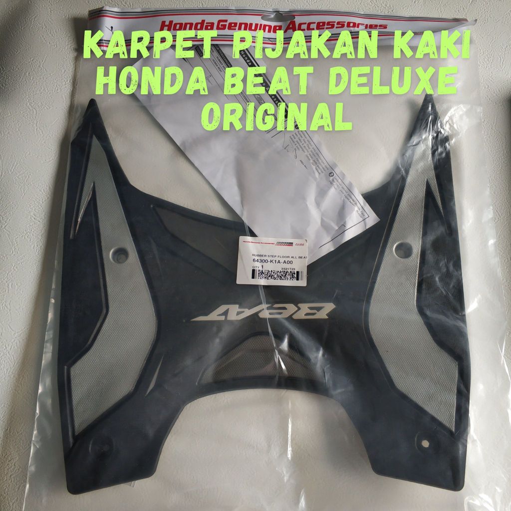 Jual Karpet Honda Beat Street Beat Deluxe CBS Iss Tahun 2020 - 2024 Original AHM | Shopee Indonesia