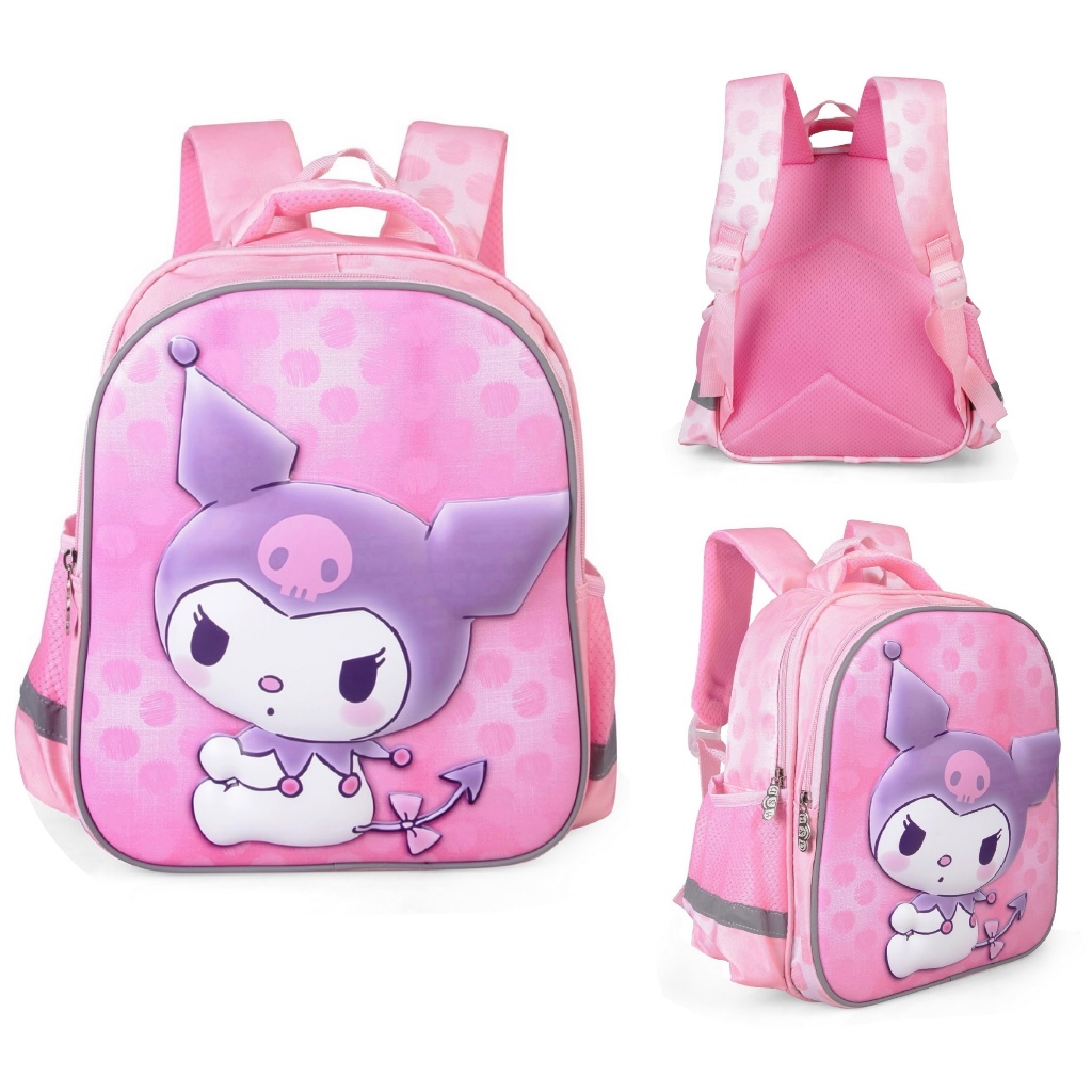 Jual Tas Ransel Kuromi My Melody Sanrio Ransel Anak TK SD Anak Perempuan Ransel Sekolah Anak ...