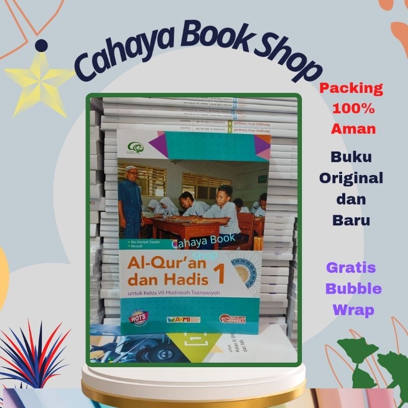 Jual Buku Al Quran Hadis Kelas 7,8,9 Madrasah Tsanawiyah ( MTs Kurikulum Merdeka Aqila | Shopee ...