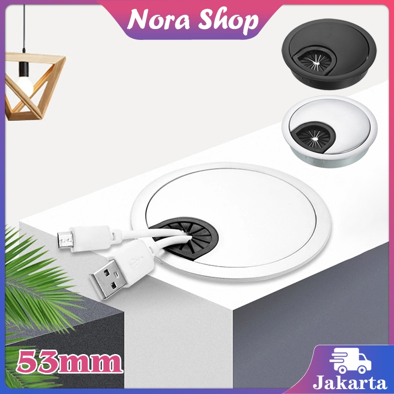 Jual Tutup Lubang Kabel Meja Diameter 61mm Lubang Jalur Kabel Tutup ...