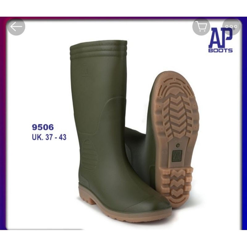 Jual Sepatu Boots AP 9506 Original | Shopee Indonesia