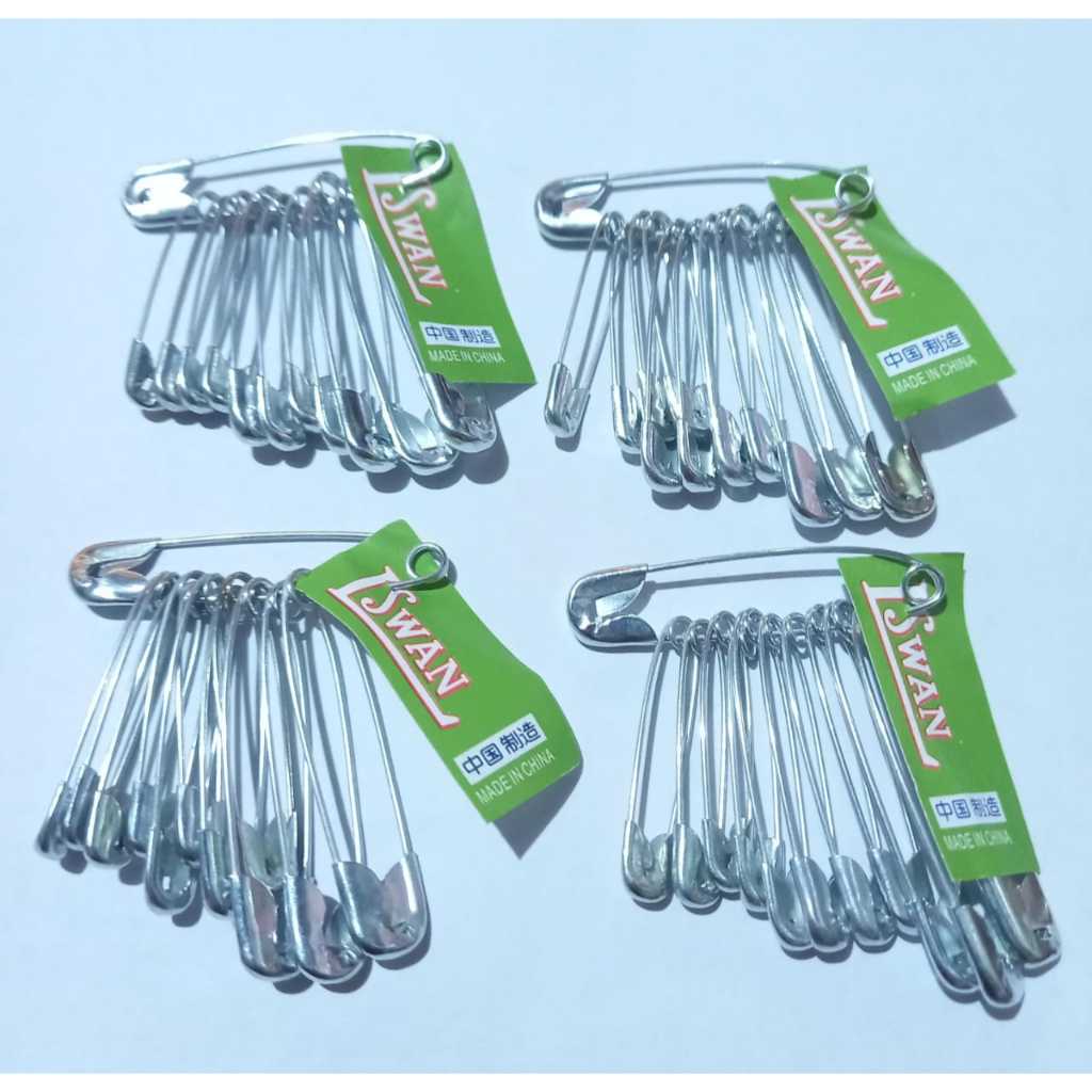 Jual Peniti LSWAN Stainless Original | Safety Pin Hijab | Peniti Baju ...