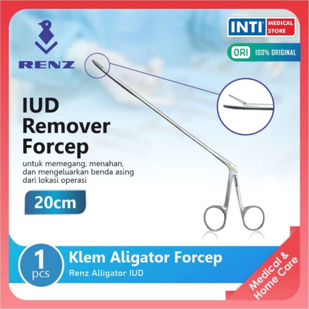 Jual Renz | Alligator IUD | Klem Aligator | IUD Remover Forcep | Shopee ...