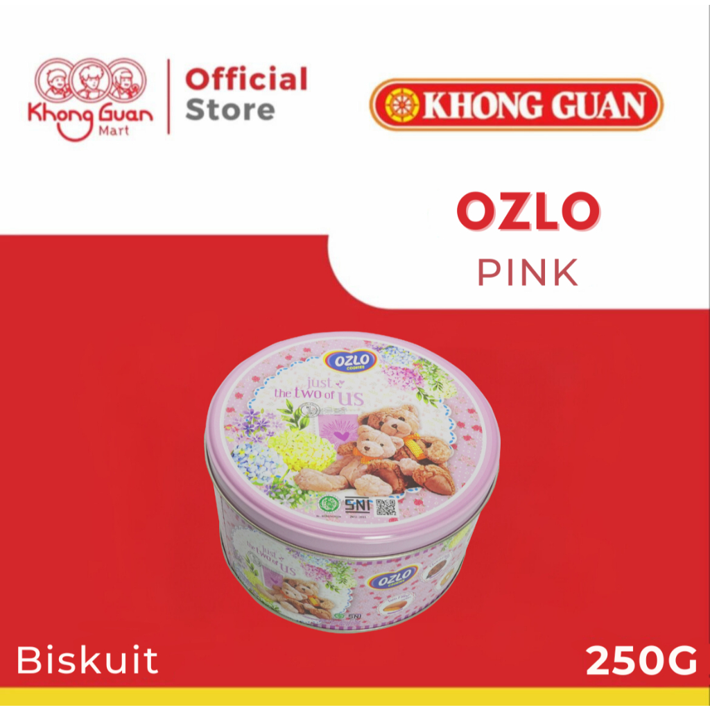 Jual Khong Guan Ozlo Pink 250 Gram | Shopee Indonesia