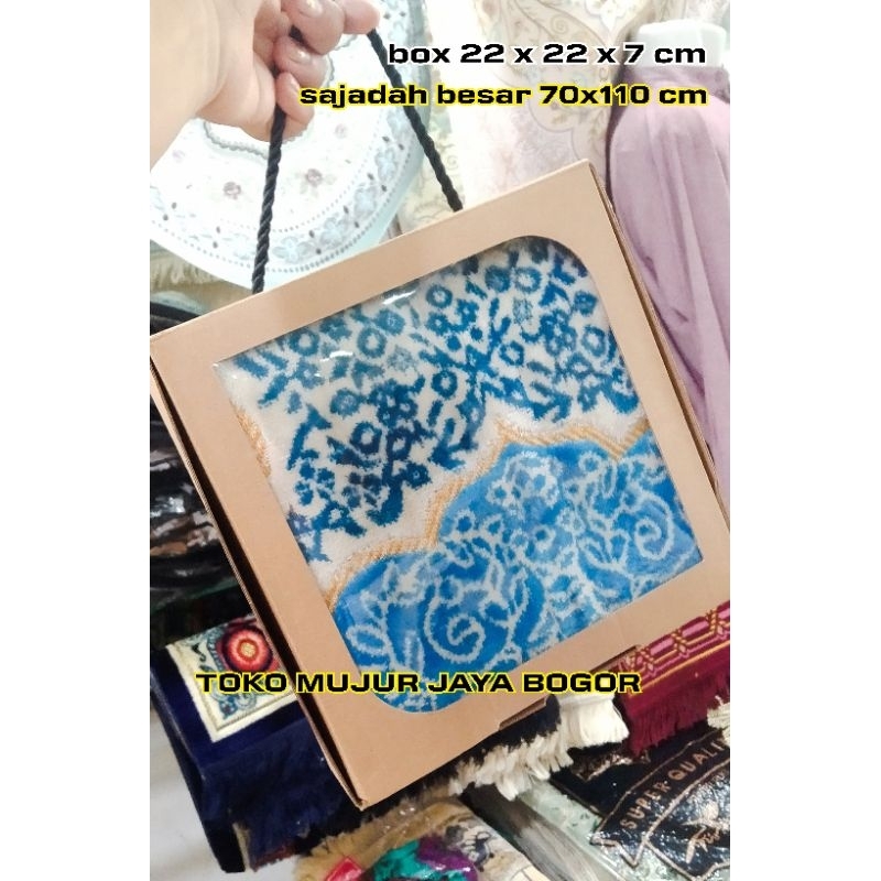 Jual SAJADAH TURKI BESAR KEMASAN BOX | Shopee Indonesia