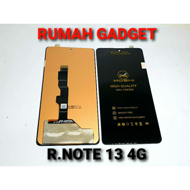 Jual LCD REDMI NOTE 13 4G/NOTE 14 4G/5G BLACK FULLSET TOUCHSCREEN ...