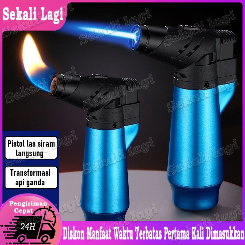 Jual Firetric Korek Api Gas Butane Torch Jet Windproof/Inflatable lebih ...