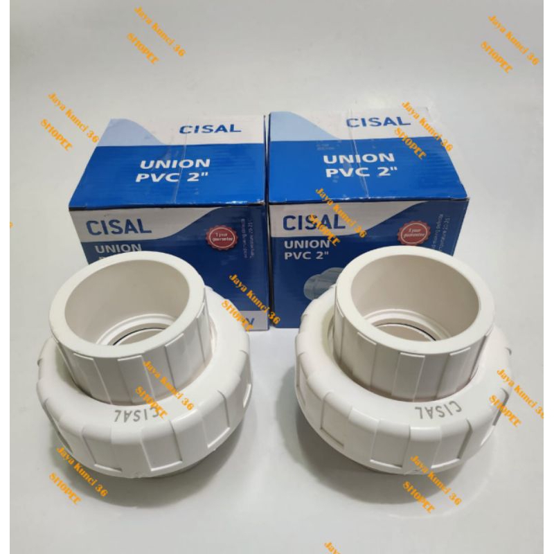 Jual CISAL Watermur PVC 2" inch / Union Socket Watermor Polos 2" inch ...