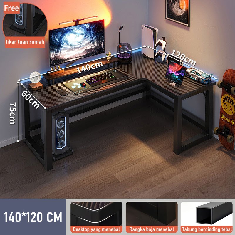 Jual [Pengiriman dari Surabaya] KUCADI Meja Komputer Meja Permainan ...