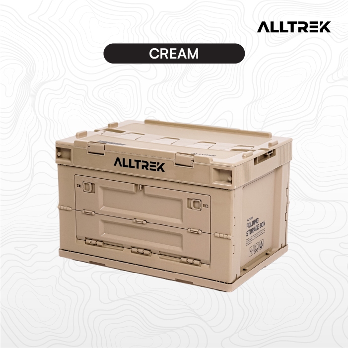 Jual ALLTREK Folding Storage Box 50L Outdoor Camping | Shopee Indonesia