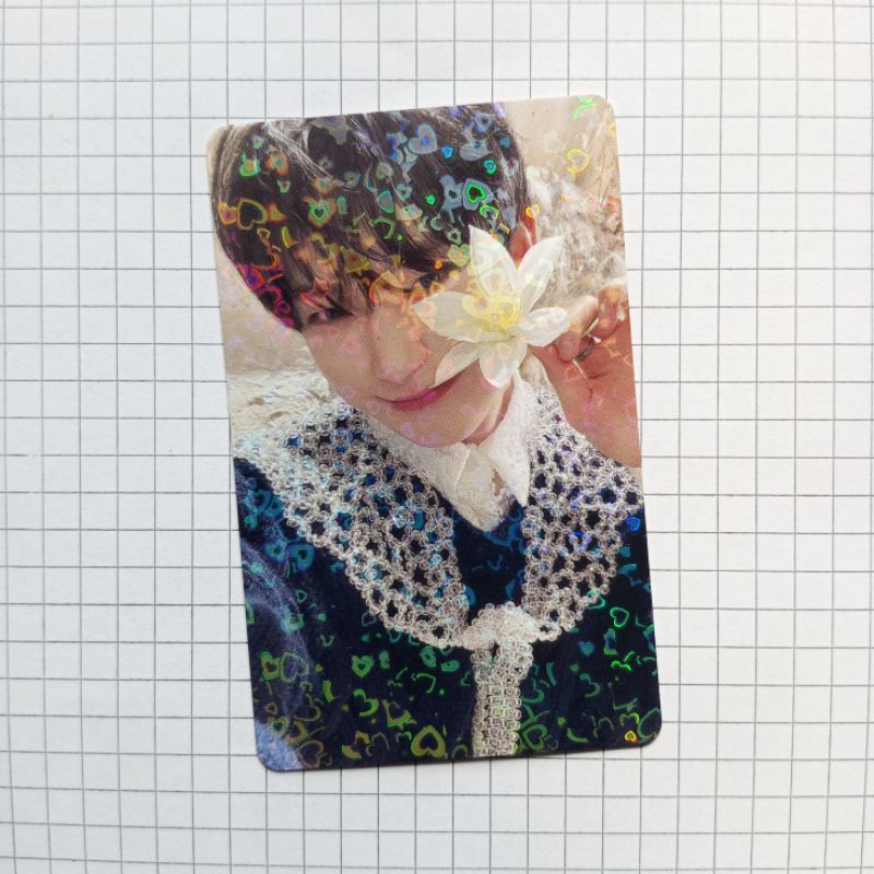 Jual (ready) official pc sunoo flower bunga wvj standar reg std holo ...