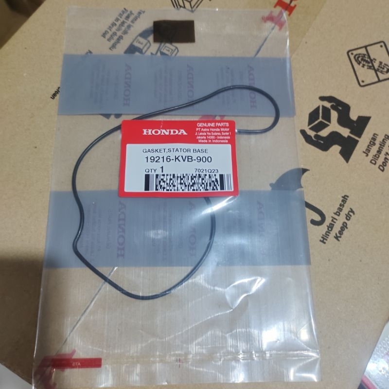 Jual 19216-KVB-900 Gasket oring water pump stator base Vario 110 ...