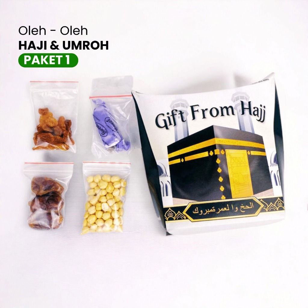 Jual Gift from hajj/Paket oleh-oleh haji dan umrah lengkap | Shopee ...