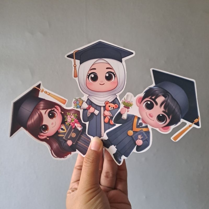 Jual TAMBAHAN BOUQUET (TOPPER WISUDA) | Shopee Indonesia
