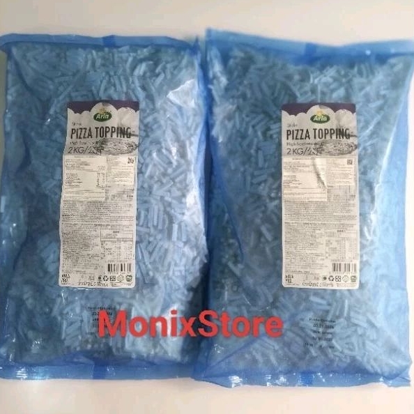 Jual Dairy Partners Mozzarella Shredded Pizza Topping 1KG | Dairy ...