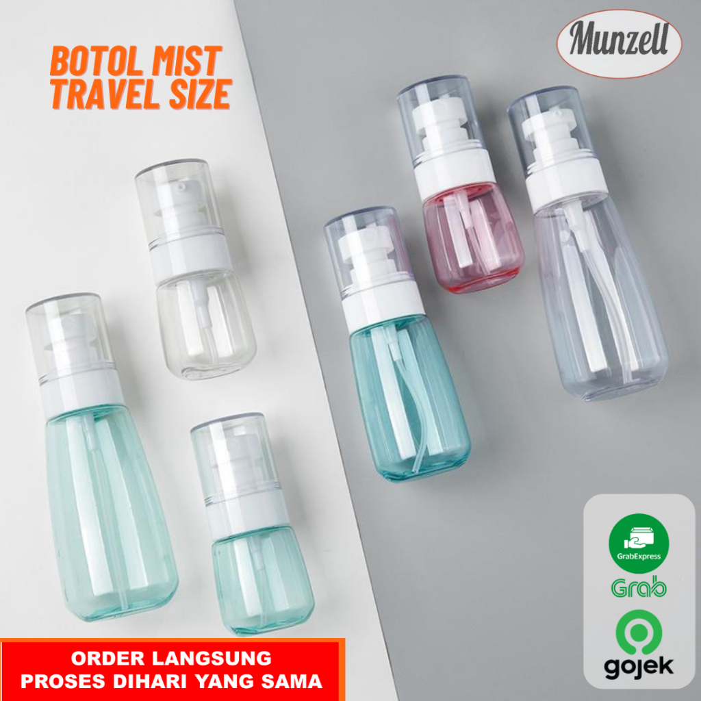 Jual Botol Spray Pump 30ml Botol plastik Botol Plastik Botol Mist Spray ...