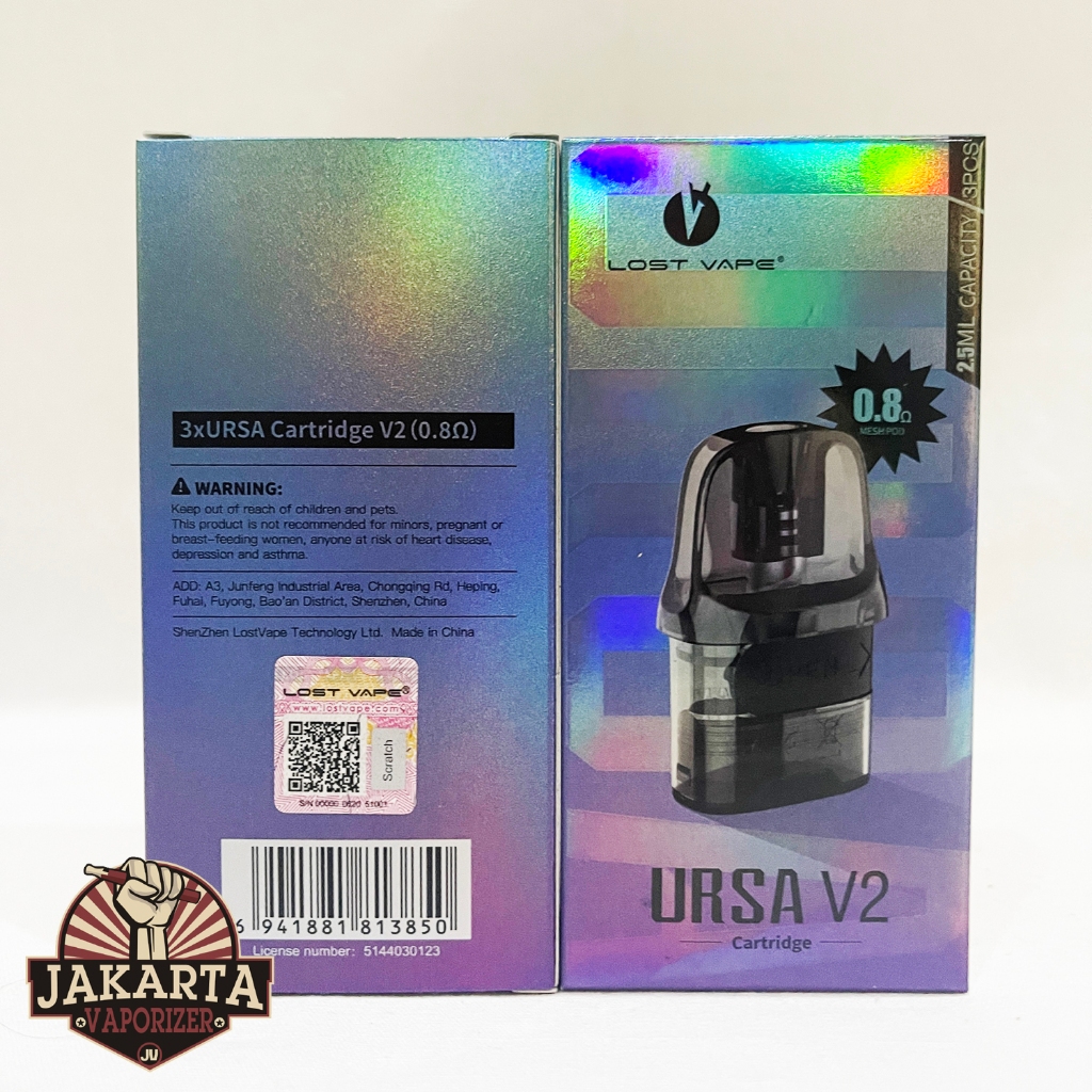 Jual [CARTRIDGE] URSA V2 URSA NANO V2 POD CARTRIDGE REPLACEMENT BY LOST ...
