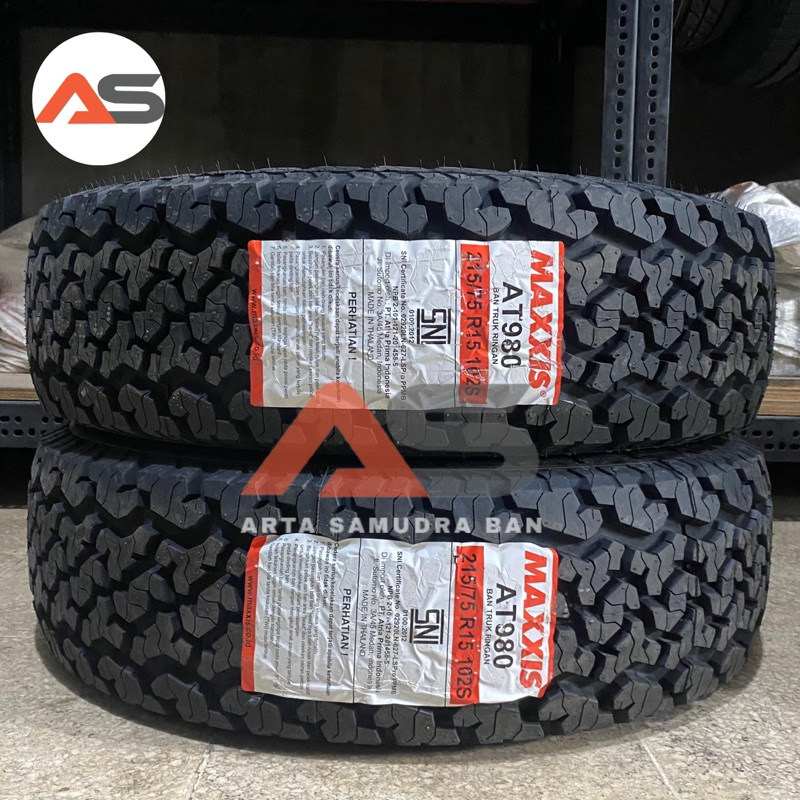 Jual Ban Maxxis Bravo A/T AT 980 AT980 215 / 75 R 15 R15 | Shopee Indonesia