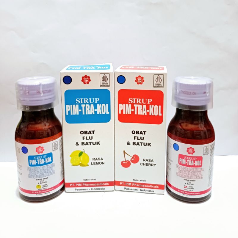 Jual Pim-Tra-Kol Sirup 60ml - Obat demam, Batuk & Pilek | Shopee Indonesia