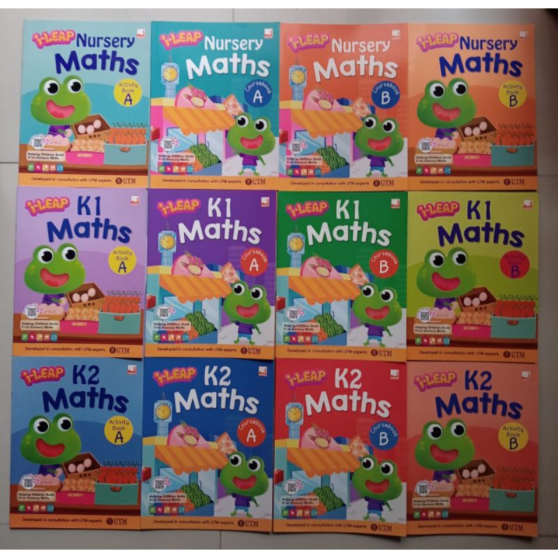 Jual i-LEAP Maths (Nursery / K1 / K2) (Pilihan Per Buku) | Shopee Indonesia