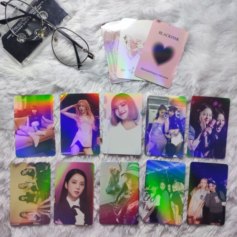 Jual JISOO JENNIE LISA ROSE UNOFFICIAL PHOTOCARD 10PCS EXLCUSIVE ...