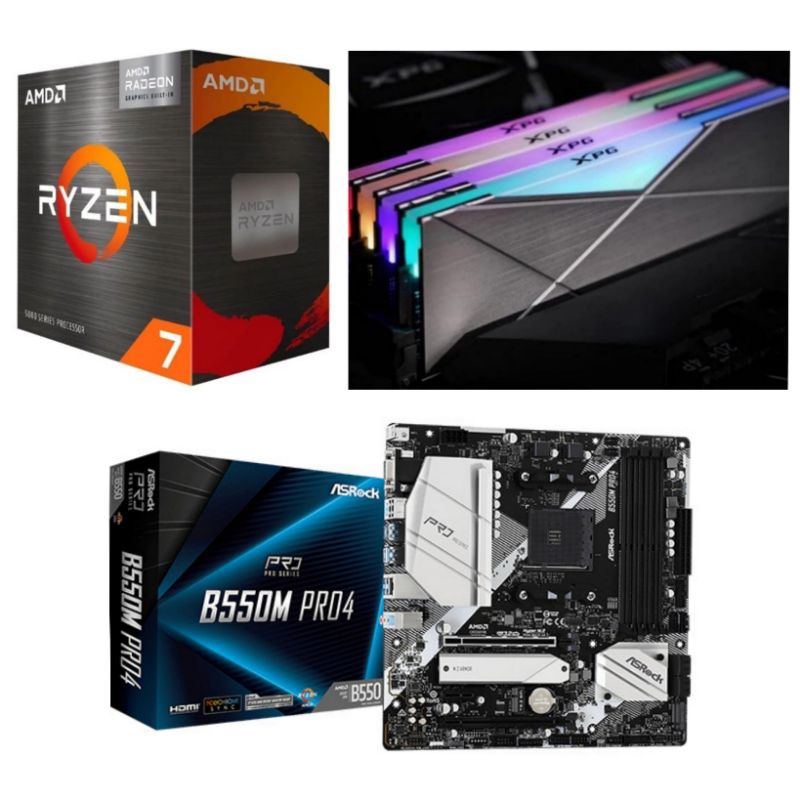 Jual Paket Processor Gaming AMD Ryzen 7 5700X Box RAM DDR4 16GB / 32GB ...
